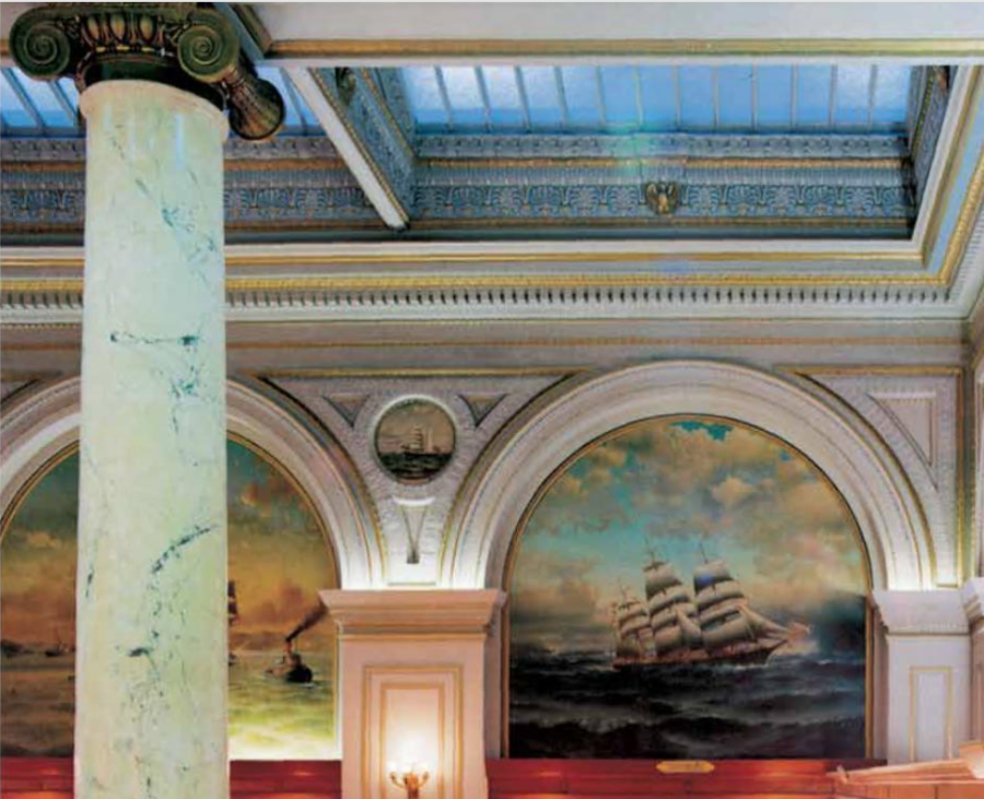 Murals of the Merchant Exchange Building – Public Art and Architecture ...