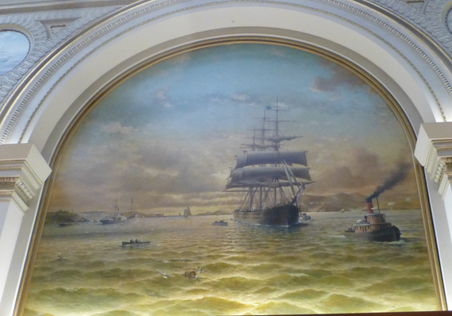 Murals of the Merchant Exchange Building – Public Art and Architecture ...